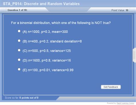 introductory statistics discrete and continuous random variables