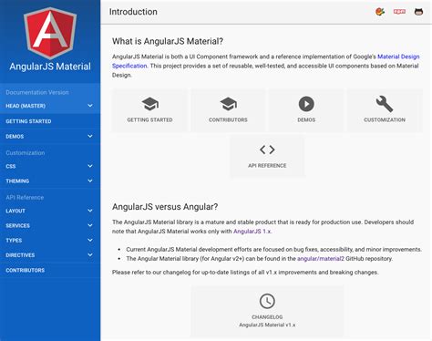 github angular material material design for angularjs