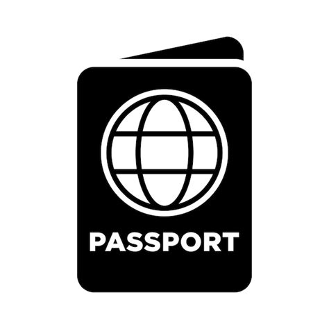 Premium Vector Passport Icon Vector On Trendy Design