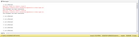 sql server arithmetic overflow error converting expression to data