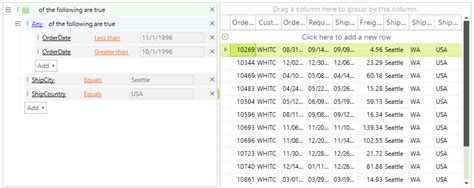 overview raddatafilter telerik ui for winforms