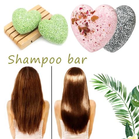 3 Flavors Handmade Hair Shampoo Soap Eco Friendly Solid Shampoo Bar
