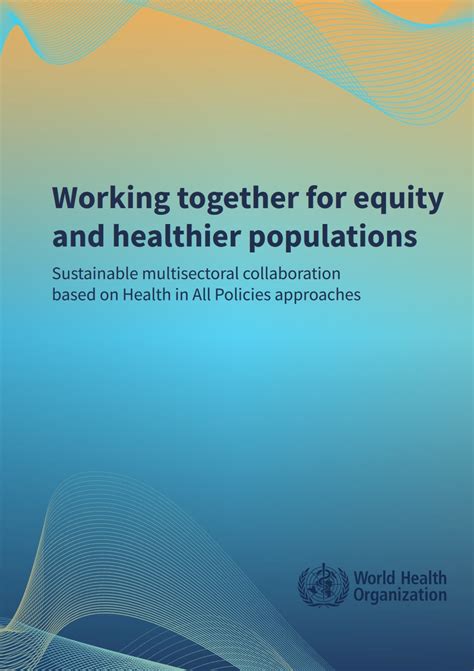 Working Together For Equity And Healthier Populations Sustainable