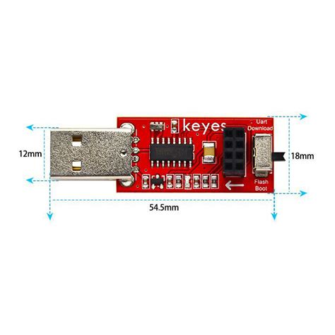 esp8266 downloader serial wifi module esp 01 esp 01s firmware burning