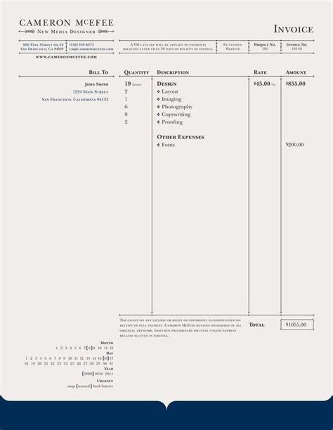 12 invoice examples what to include best practices