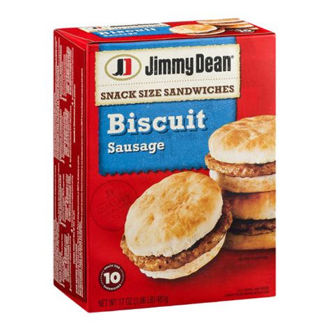 Jimmy Dean® Snack Size Sandwiches Biscuit Sausage Reviews 2019