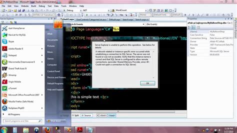 more ways of fixing database connection errors youtube