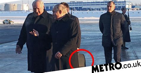 Putin Brings Nuclear Briefcase To Crunch Talks With Lukashenko