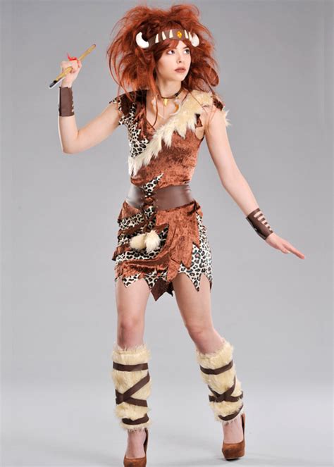 Adult Barbarian Cave Girl Costume