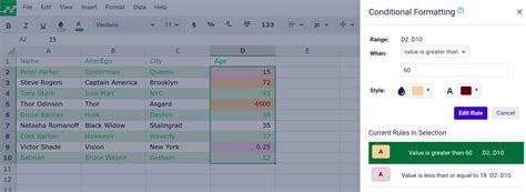 solved conditional formatting for confluence tables