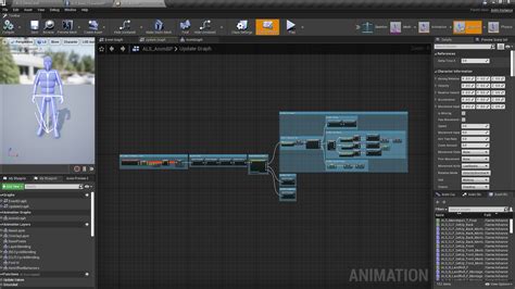advanced locomotion system v4 in blueprints ue marketplace