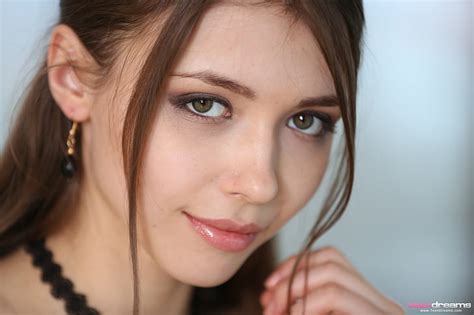 Hd Wallpaper Mila Azul Women Model Brunette Long Hair Ukrainian