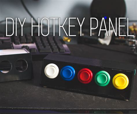 arduino hot key button panel 15 steps with pictures instructables