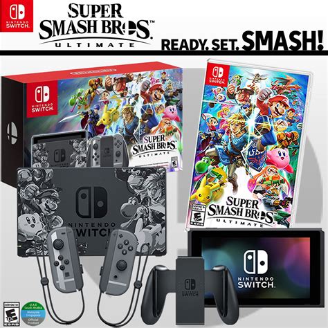 Nintendo Switch Super Smash Bros Ultimate Special Set [limited Edition]