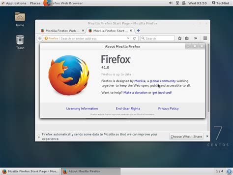 firefox 41 released install on rhel centos 7 6 fedora