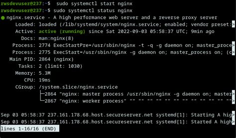 how to install and configure nginx web server on godaddy vps ubuntu