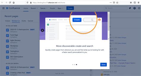improved confluence cloud navigation