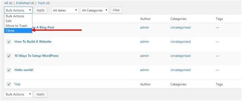 how to duplicate a page or post in wordpress theme junkie