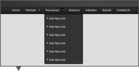creative dropdown menu resources