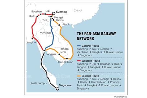 Bangkok Post Bangkok Set To Be Chinas Rail Hub