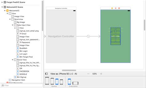 ios autoresizing issue in xcode 8 stack overflow