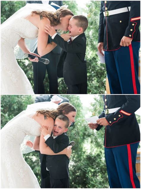 This Bride Wrote The Most Beautiful Wedding Vows To Her New 4 Year Old