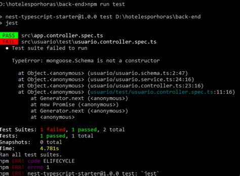 mongoose unit test in nestjs with jest with mongodb stack overflow