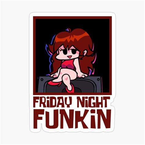 Friday Night Funkin Sticker Friday Night Funkin Find Og Del Fer My