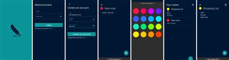 a note app created with jetpack compose