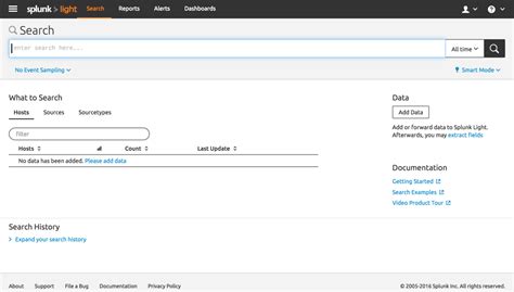 about the splunk light user interface splunk documentation