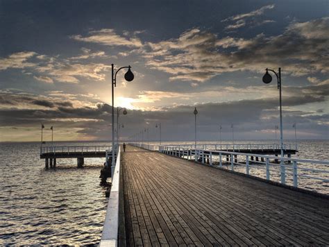 Free Images Beach Ocean Horizon Dock Cloud Sky Boardwalk