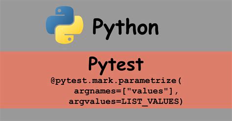python how to pass a list to parametrize in pytest technical feeder