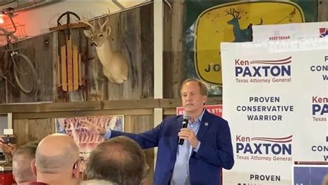 Texas Attorney General Ken Paxton Wins Re Election Texas Scorecard
