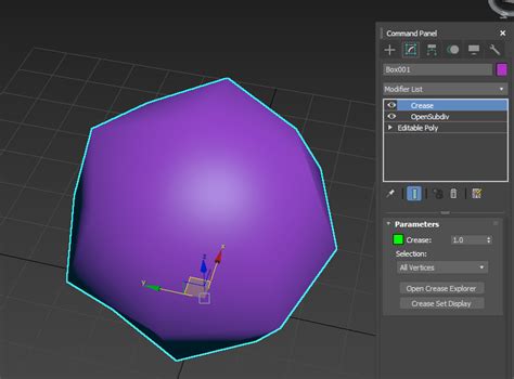 solved crease modifier not working autodesk community