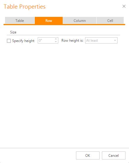 table dialogs asp web forms controls devexpress documentation