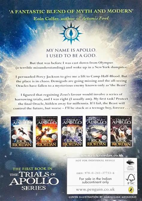 The Trials Of Apollo 1 The Hidden Oracle Books And You
