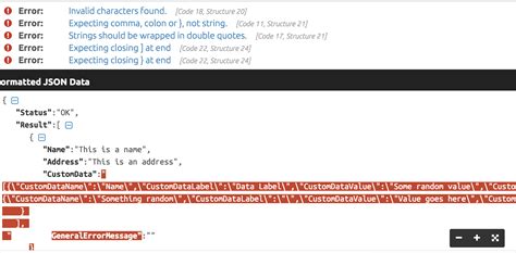 mysql json string selected from database ends up in wrong format when