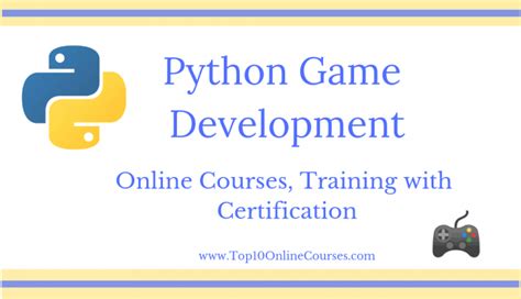 best python game development online courses training with