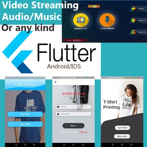 develop android ios app using flutter by kiran dev fiverr