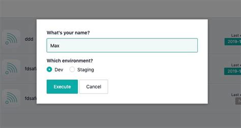 tasks user dialog storyblok