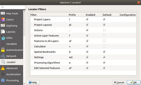 9 qgis configuration — qgis documentation 文档