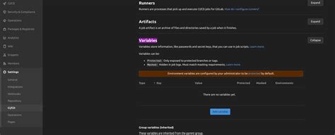vue js environment variables for production on gitlab stack overflow