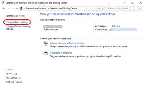 Setting A Static Ip Address In Windows 10