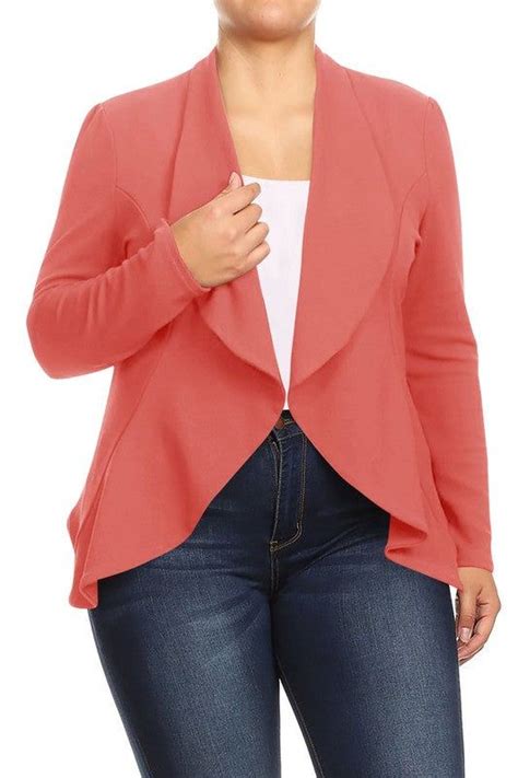 Brilliant Blazer Large Dusty Rose In 2022 Plus Size Business