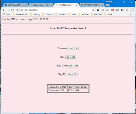 more remote control options via wifi with the esp8266