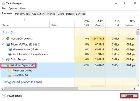 file access denied windows 10 can t copy or move files