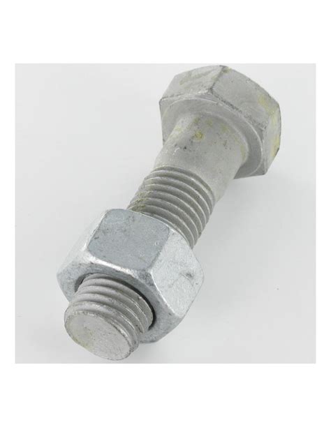 Boulon Vendu Avec Ecrou Tête Hexagonale Th M16x60 Classe 8 8 Sb Forte