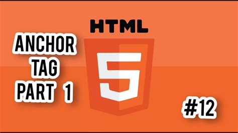 anchor tag in html web development 12 pyking code