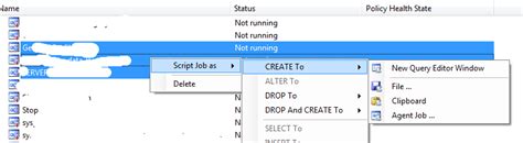 sql server save multiple sql jobs in single files