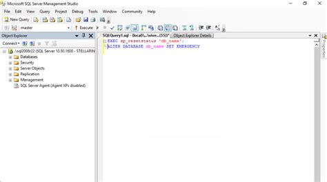 how to recover ms sql database from suspect mode